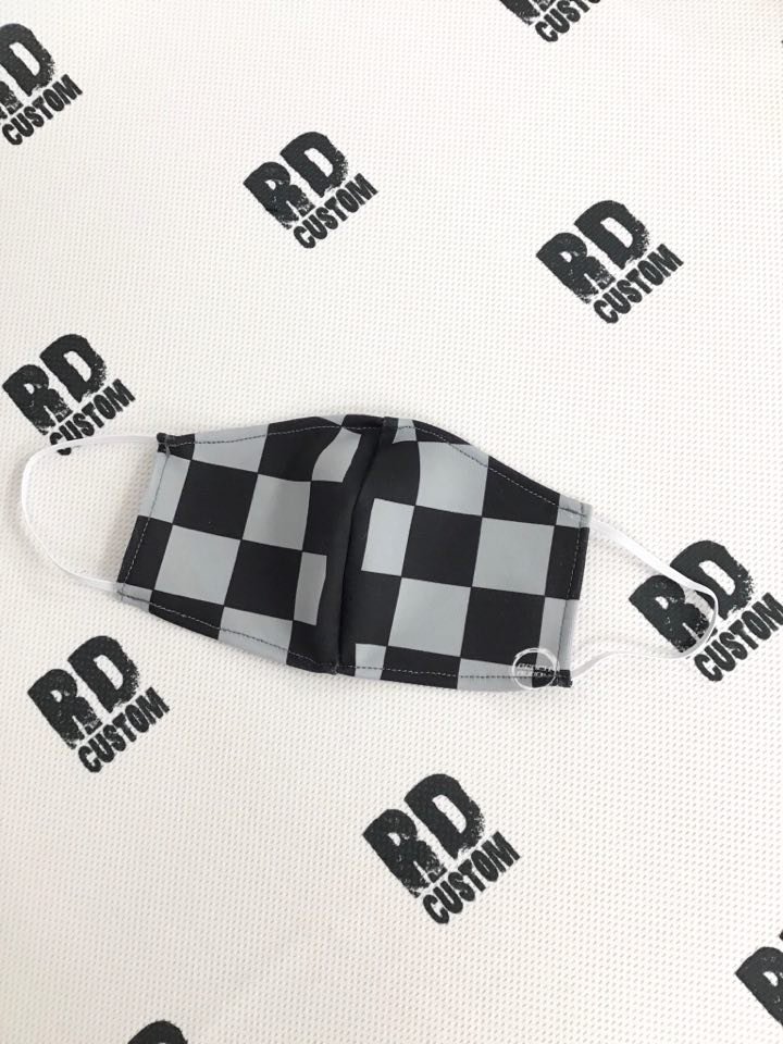 Checkered Face Mask | RD Custom